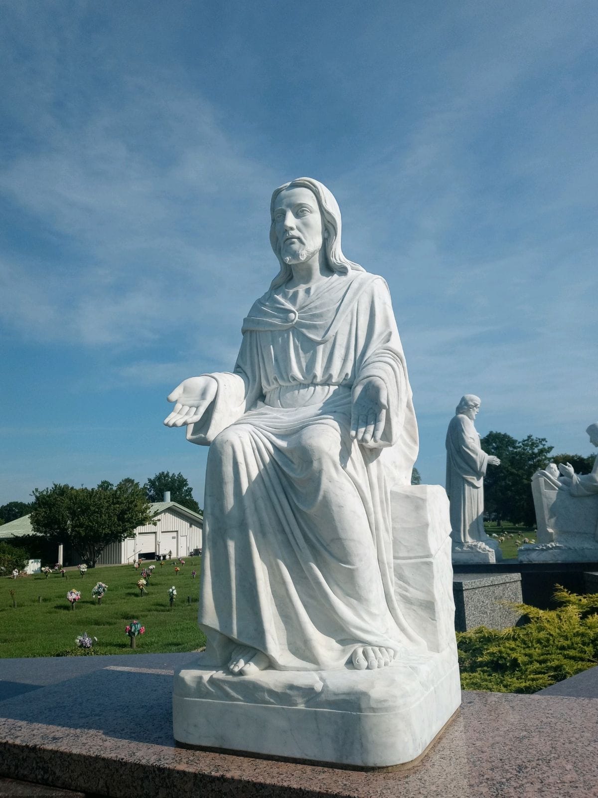 Soft Washing Cemetery Statues and Monuments - Complete Power Washing St ...